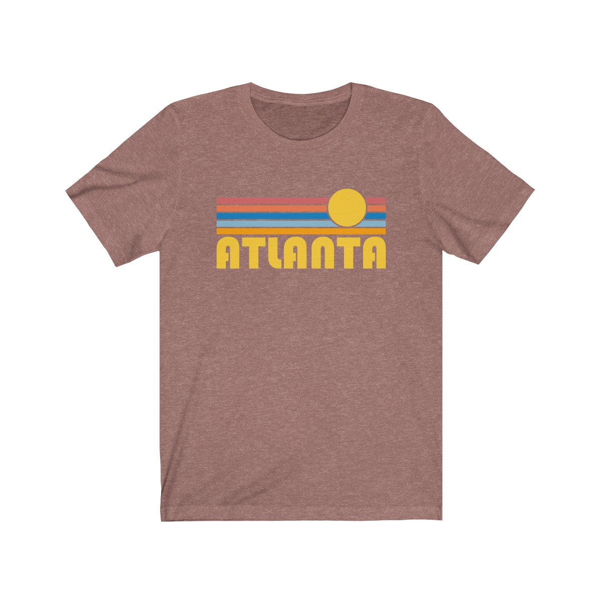 Atlanta Georgia T-Shirt Retro Sunset Adult Unisex Atlanta T | Etsy