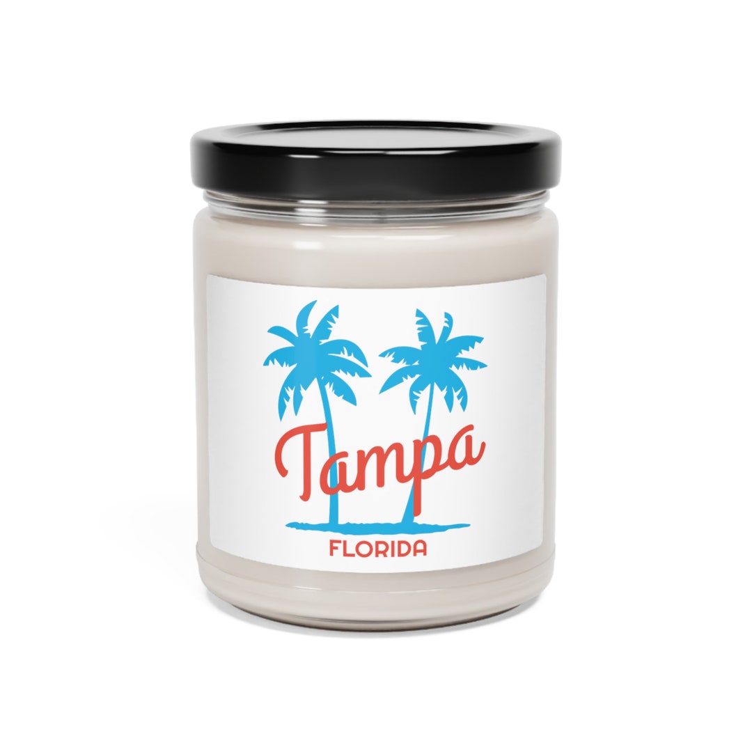 Tampa, Florida Candle Scented Soy Tampa Candle, 9oz Personalization ...