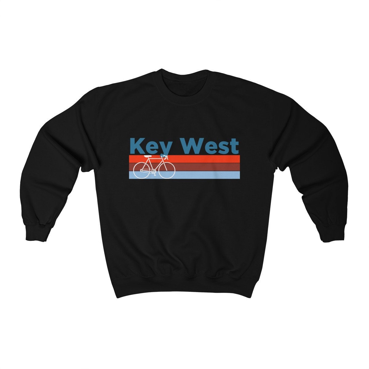 Key West Florida Sweatshirt Retro Bike Adult Unisex Key - Etsy