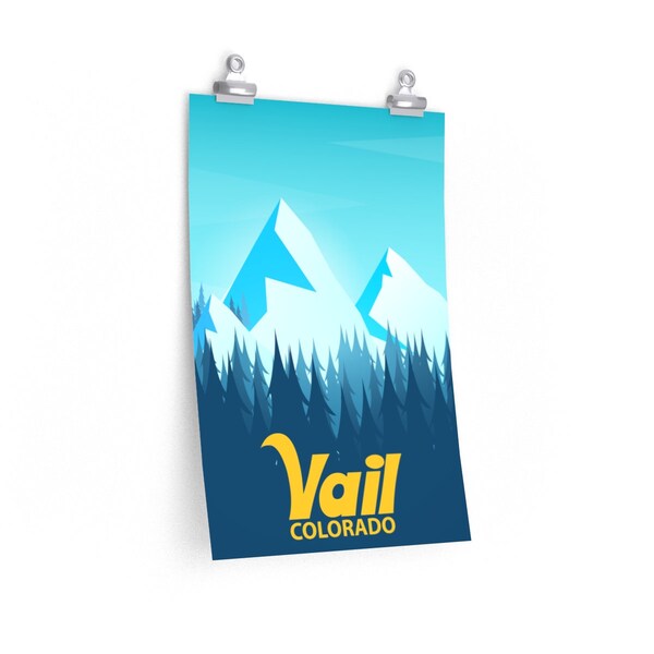 Vail Poster - Etsy