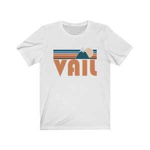 Vail, Colorado Shirt, Retro Mountain Unisex Vail T-shirt - Etsy