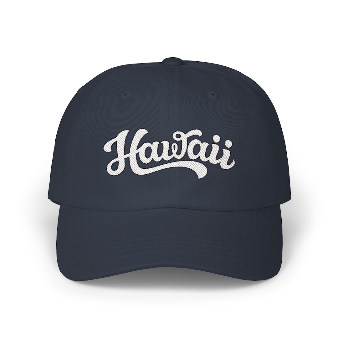 Hawaii Dad Hat - Embroidered Hawaii Classic Dad Cap - Personalization ...