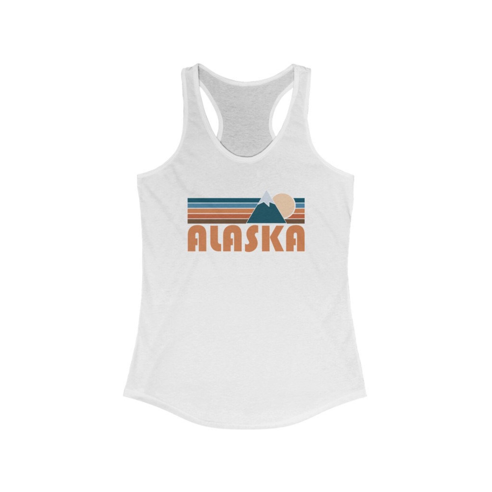 Alaska Women's Tank Women's Racerback Alaska Tank - Etsy