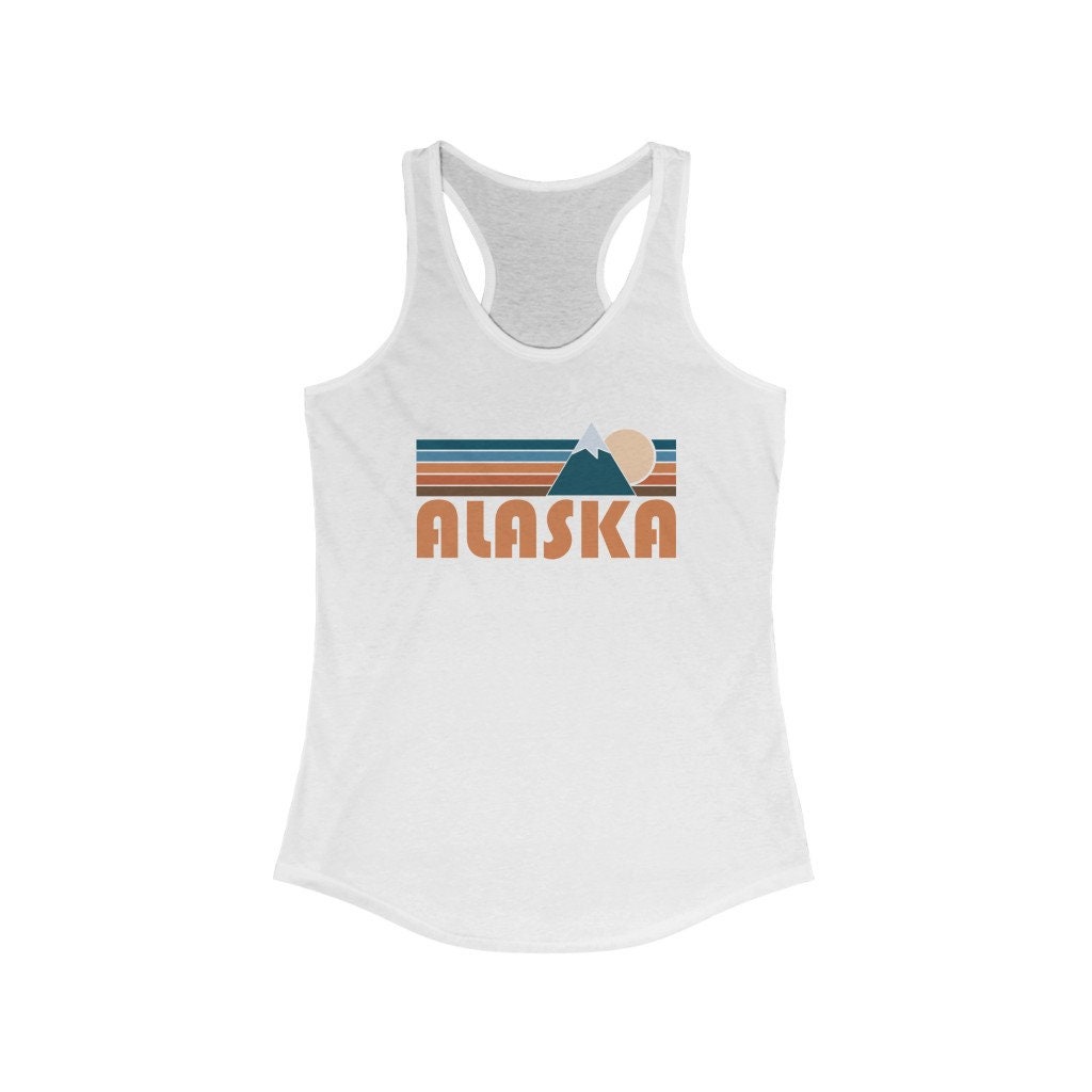 Alaska Women's Tank Women's Racerback Alaska Tank | Etsy