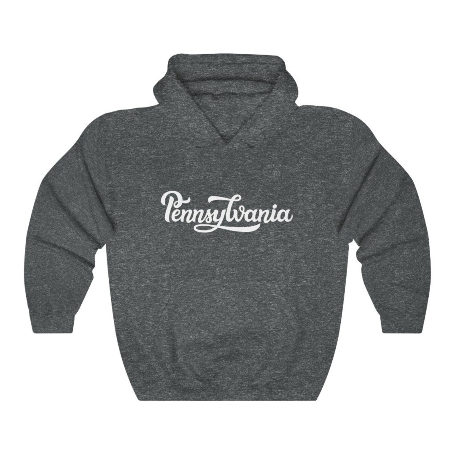 Pennsylvania Hoodie, Hand Lettered Unisex Pennsylvania Sweatshirt ...