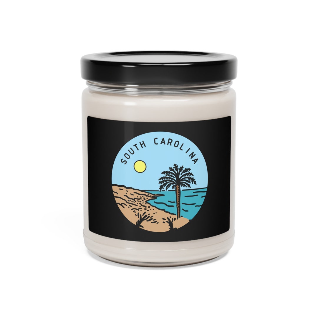 South Carolina Candle, Scented Soy Candle, 9oz Personalization ...