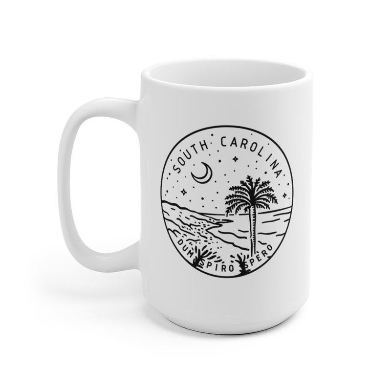 South Carolina Mug - Etsy