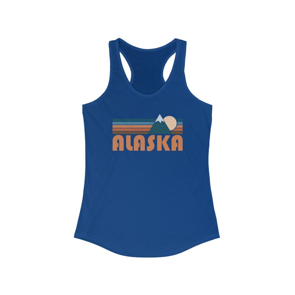 Alaska Women's Tank Women's Racerback Alaska Tank | Etsy
