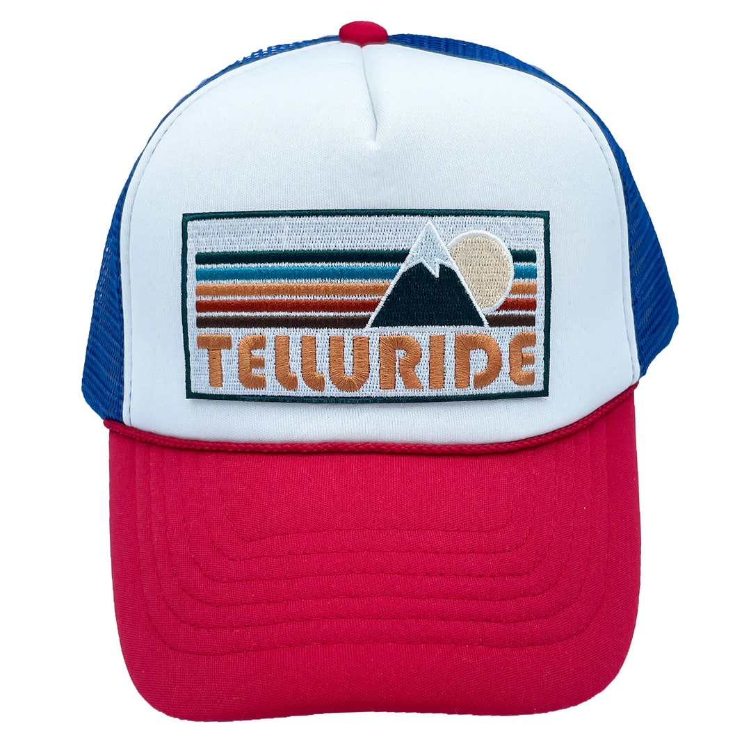 Kids Telluride Hat ages 2-12 Retro Mountain Telluride - Etsy