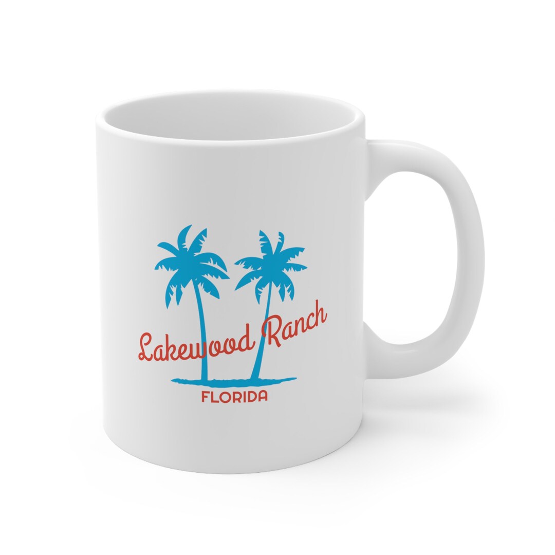 Lakewood Ranch, Florida Mug - Retro 11oz Ceramic Lakewood Ranch Mug ...
