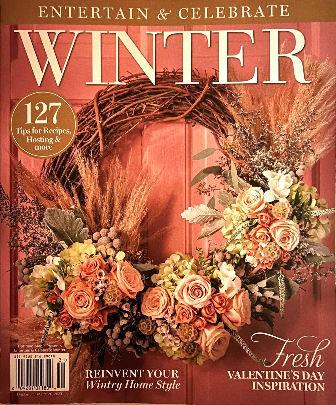 Entertain & Celebrate Magazine Hoffman Media Winter 2023 - Etsy
