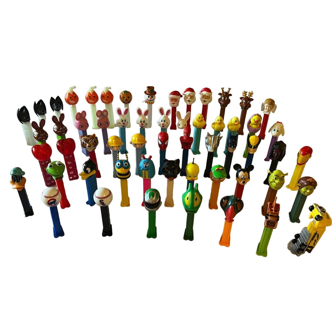 Vintage Pez Collection Lot of 57 Pez Dispensers BIG Collection ...