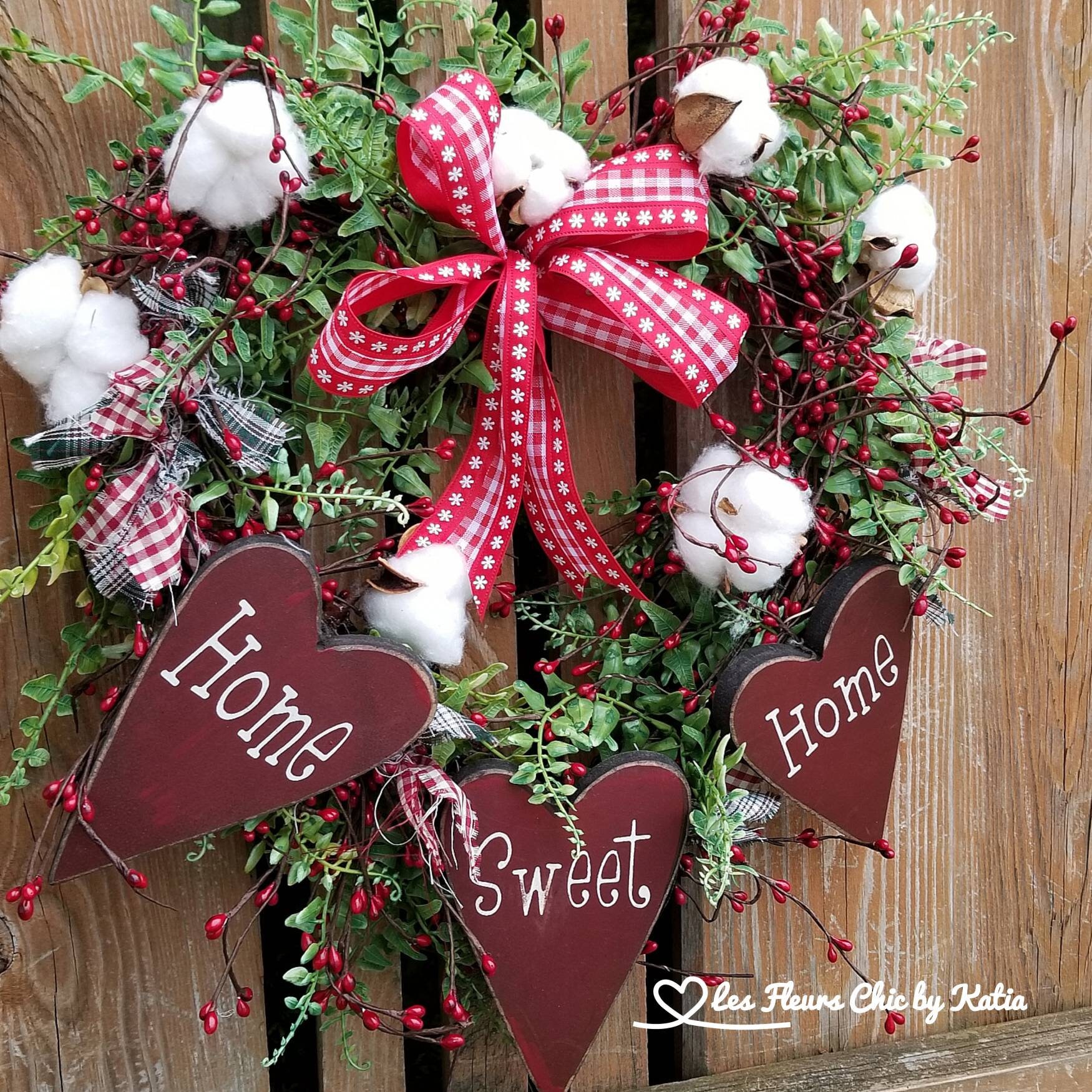 Everyday Farmhouse Wreath Country Rustic Year Round Wreath - Etsy