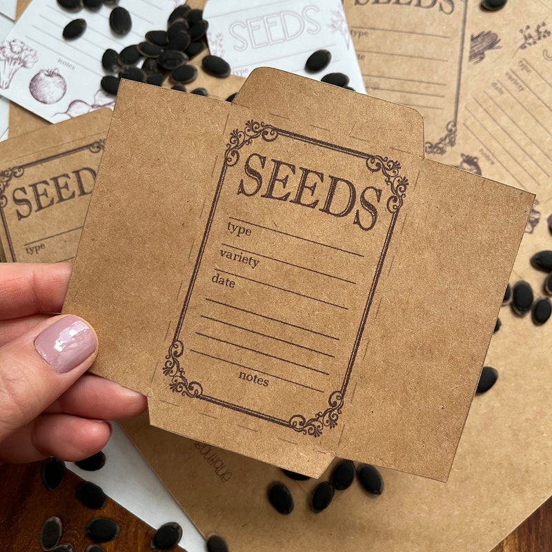 Seed Envelope - Etsy