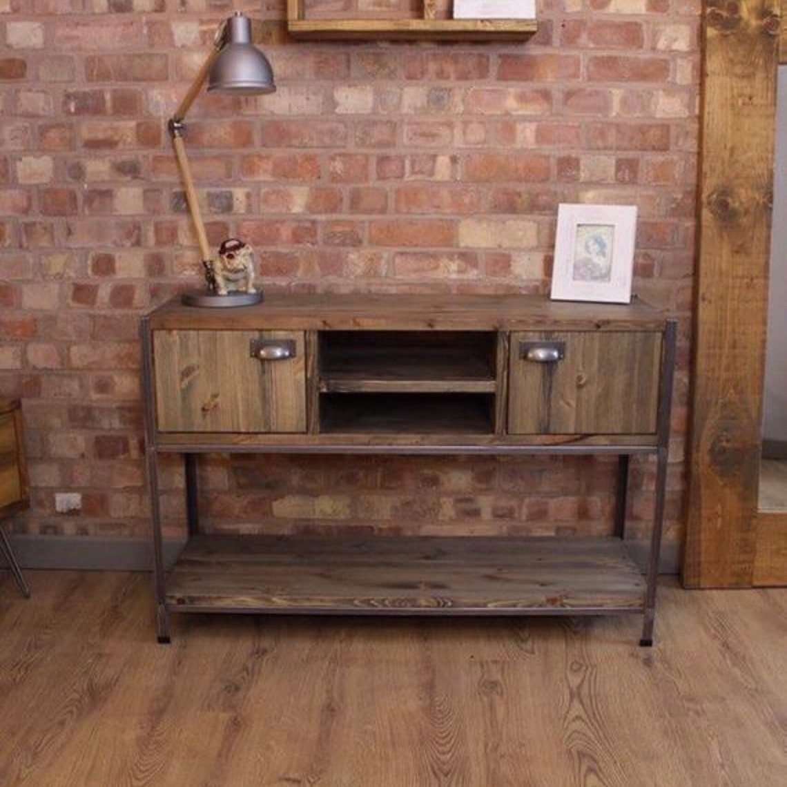 Handmade Rustic Industrial Furniture Sideboard / Console Table | Etsy