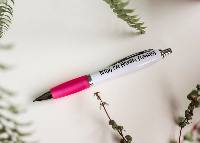 SWEARY PENS / Funny Rude Pens / Adults Only / B*tch, I'm F*cking ...