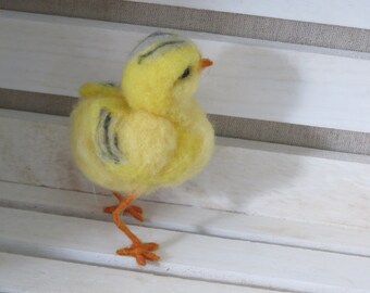 Needle Felted Chick | Etsy