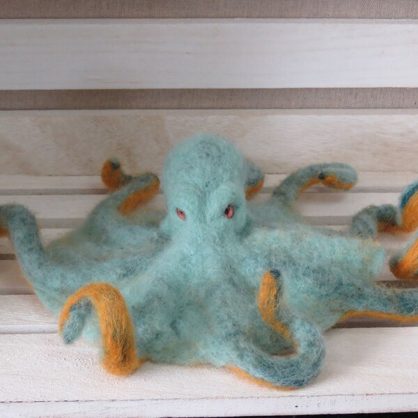 Needle Felt Octopus - Etsy