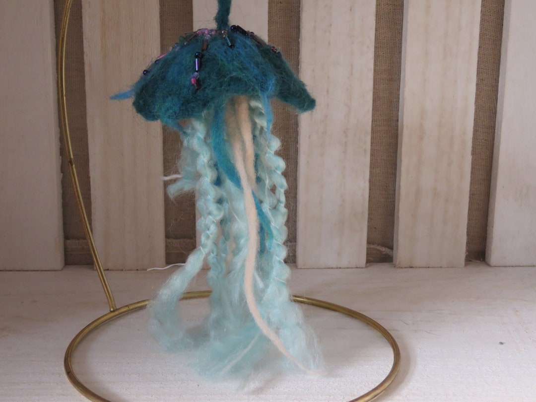 Needle Felt Jelly Fish - Etsy