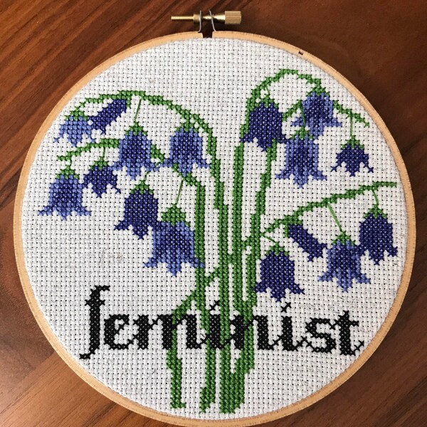 Blue Bell Cross Stitch Pattern - Etsy
