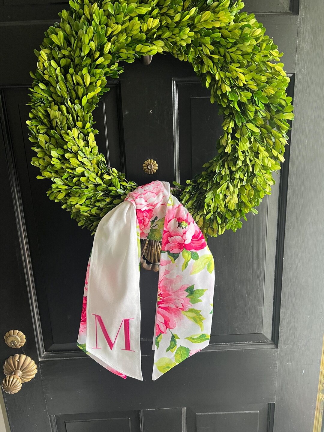 Spring Wreath Sash - Etsy