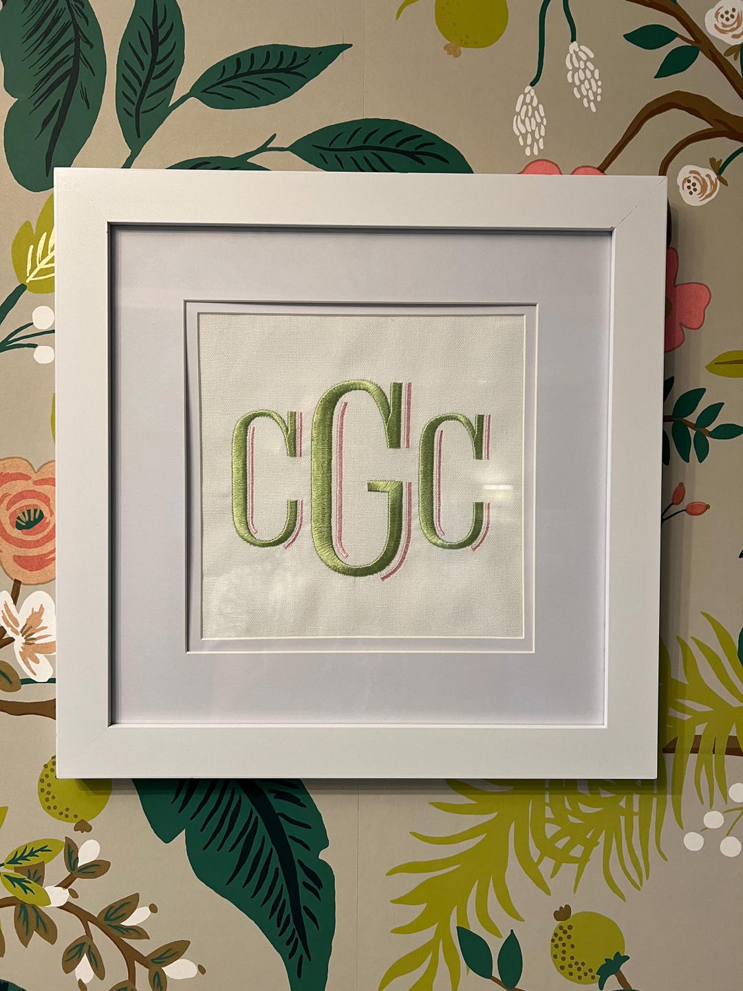 Monogram Wall Art - Etsy