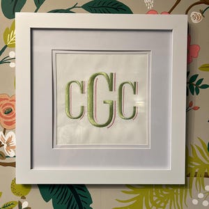 Monogram Wall Art - Etsy
