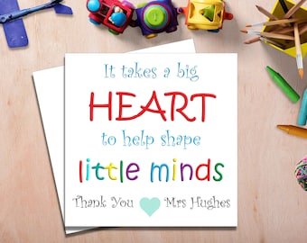 Goodbye teacher card | Etsy