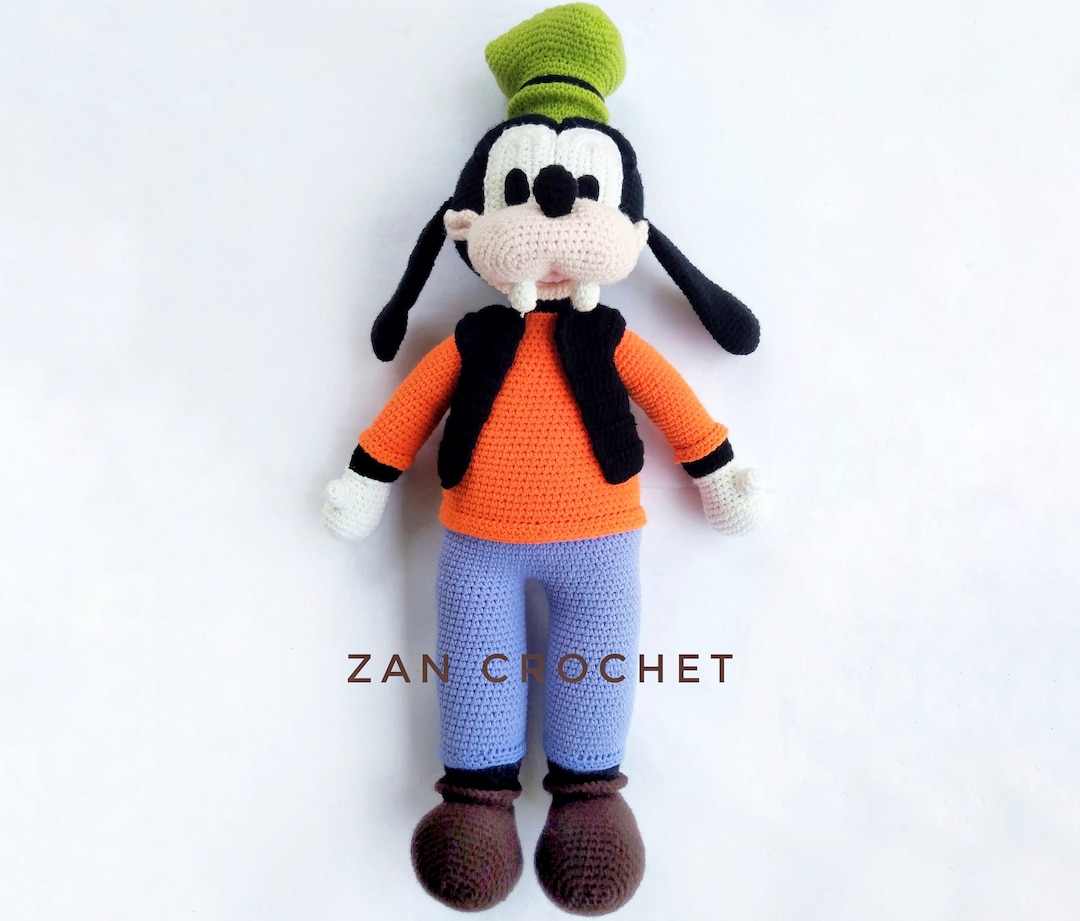 English PDF Pattern - Crochet Amigurumi Goofy Big Size - Etsy