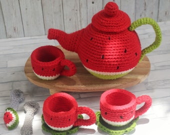 Crochet Tea Set - Etsy