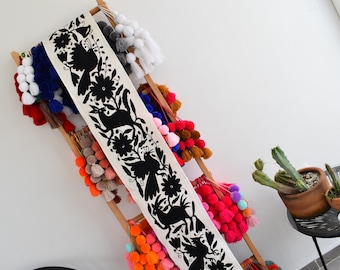 Otomi Hand Embroidered Table Runner - Multicolor - Etsy