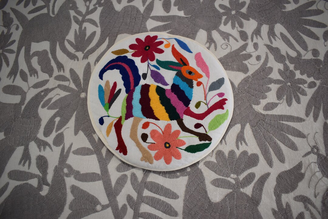 Embroidered Tortillero in Hidalgo. Hand Embroidered Warmer Tortillas ...