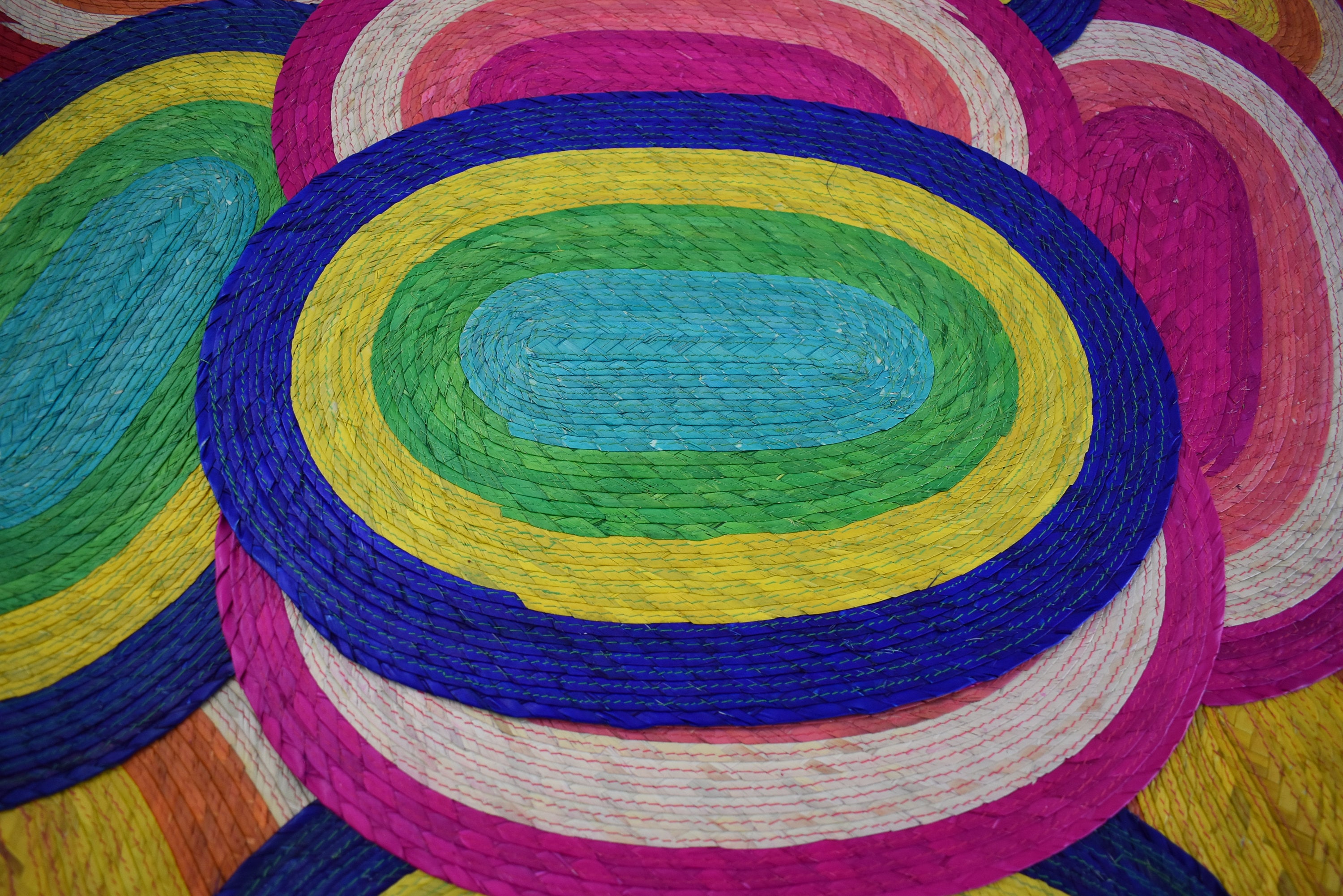 4 Palma handmade individual tablecloth Manteles individuales - Etsy México