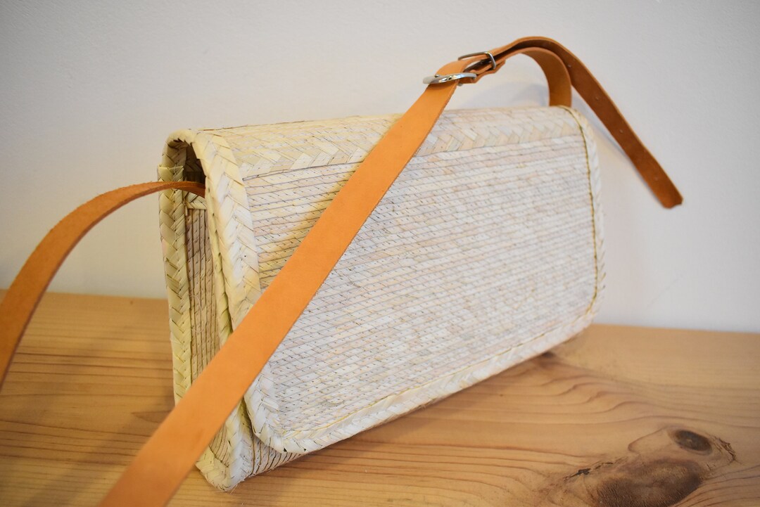 Palm Bag Made in Mexico. Mexican Handcraft. Beach, Grocery Tote Bag ...