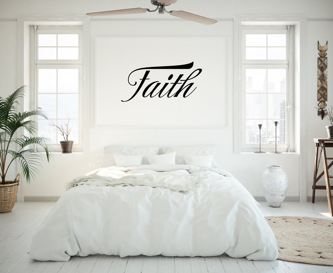 Faith Printable Wall Art Home Decor Poster Print Quote - Etsy