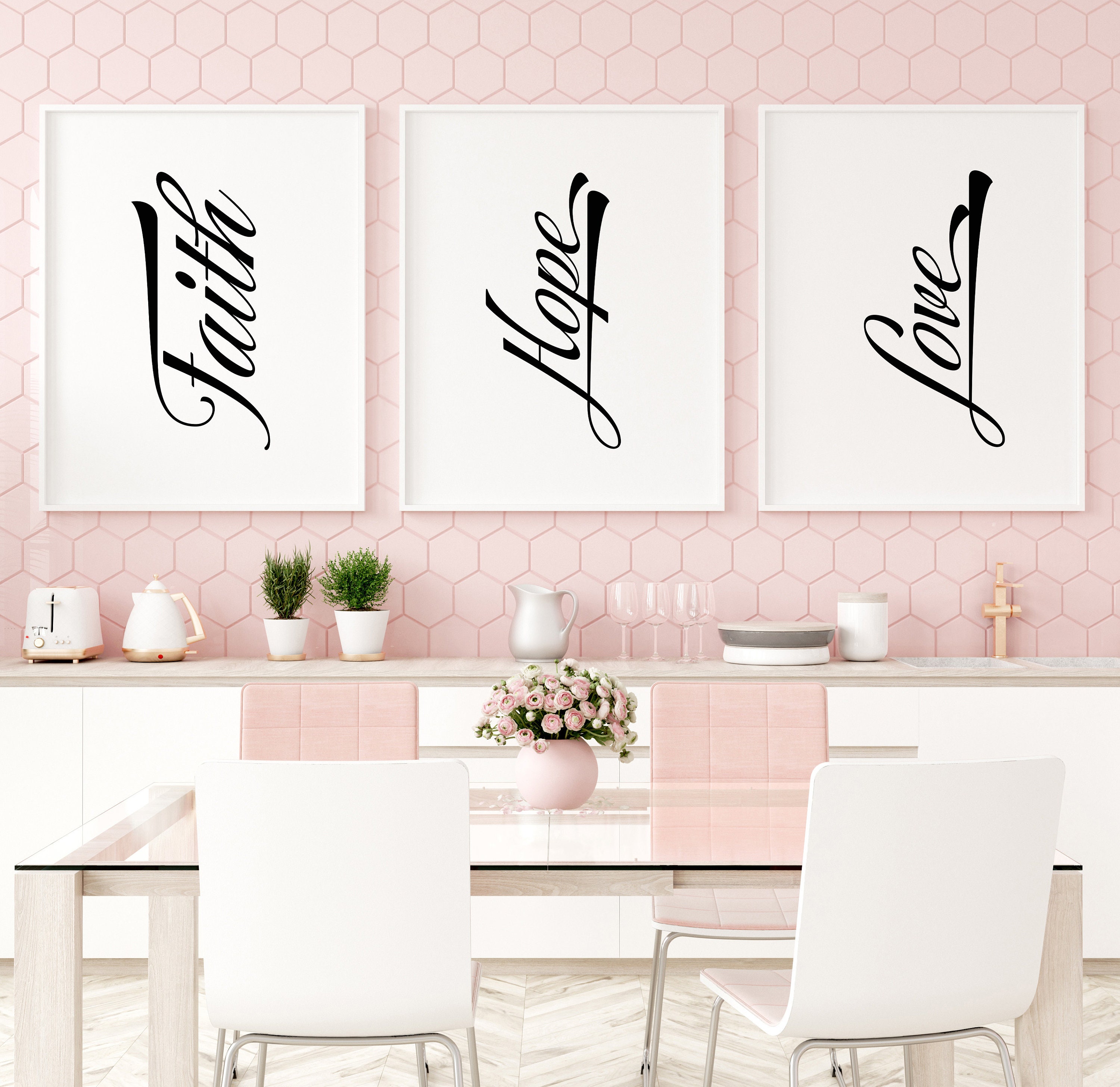 Faith Printable Wall Art, Home Decor, Poster, Print, Quote Art, Digital ...