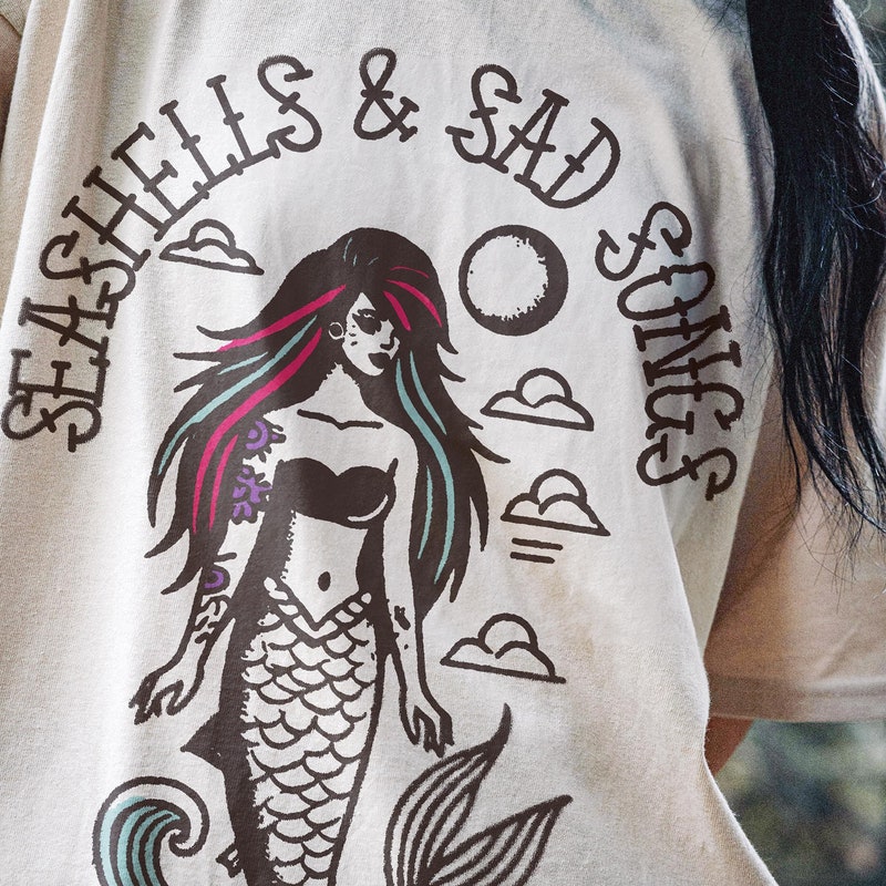 Pinup Mermaid - Etsy