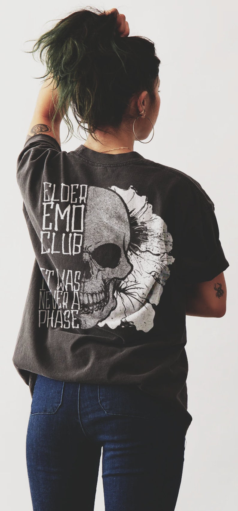 Camiseta del club emo de ancianos: lista para la noche emo: nostalgia ...