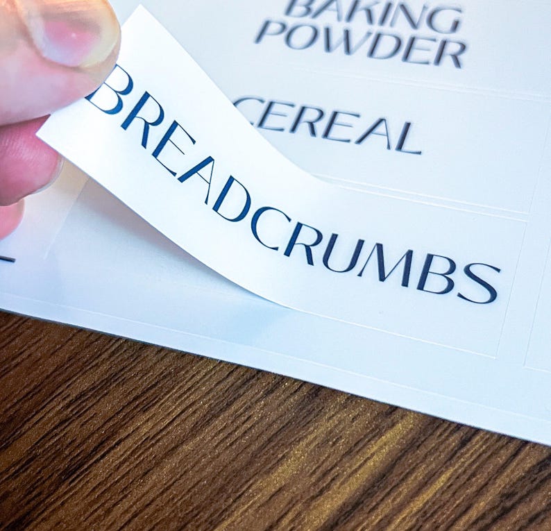 Snack Pantry Labels | Snack Bin Labels | Pantry Organization Labels ...