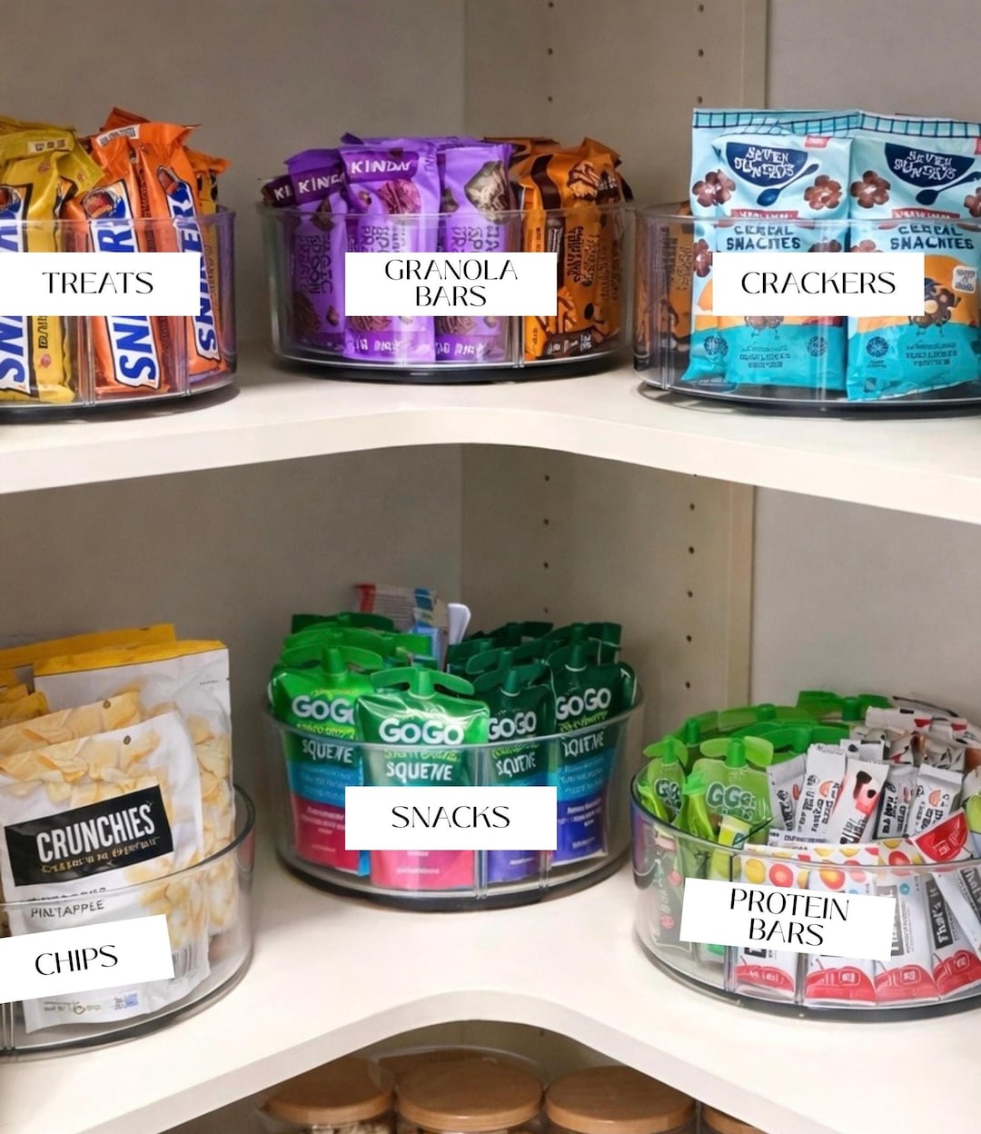 Snack Pantry Labels | Snack Bin Labels | Pantry Organization Labels ...