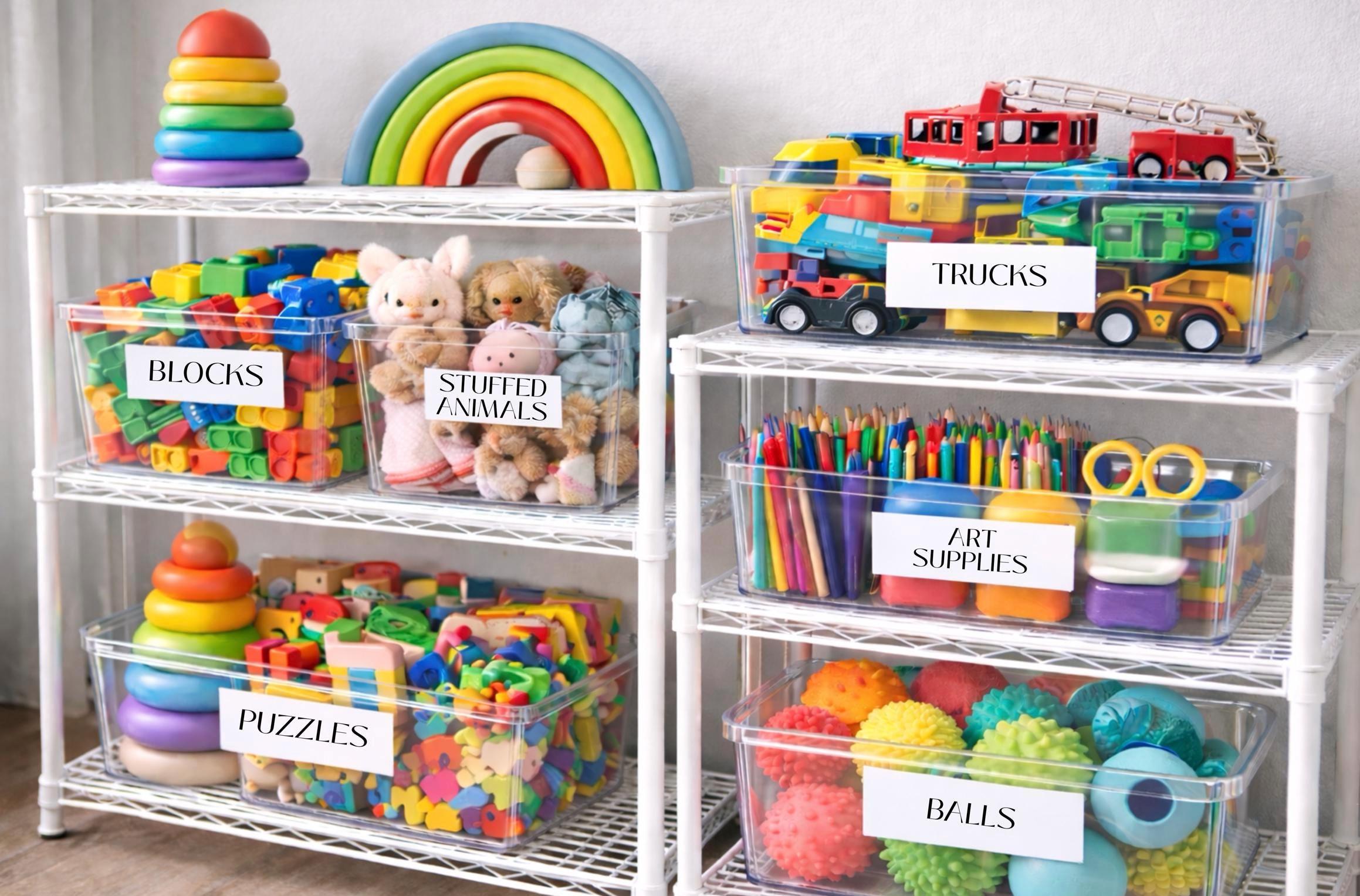 Preschool Toy Labels | Classroom Bin Labels | Kids Learning Labels ...