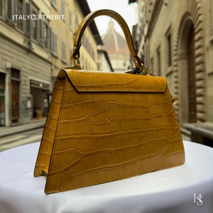 Italian Handmade Leather Bags for Woman , Elegant Leather Tote From ...