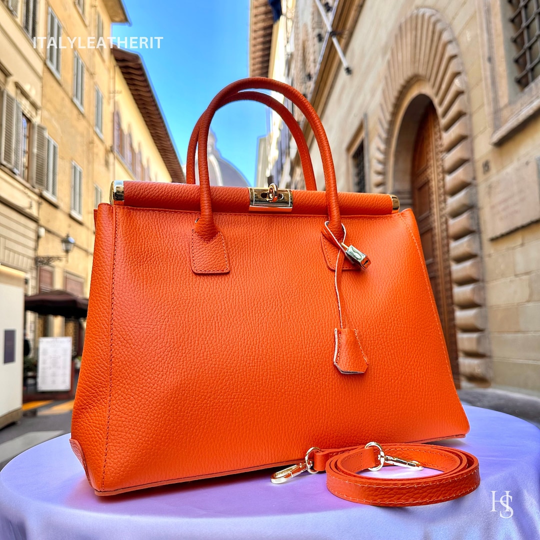 Italian Handmade Leather Bags for Women L L Elegant Leather Tote From ...