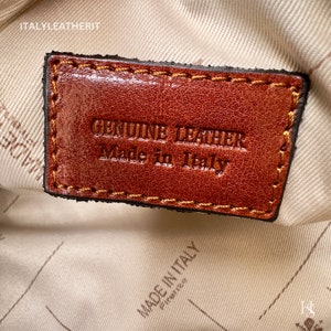 Italian Handmade Italian Leather Toiletry Unisex From Florence Ll Made ...