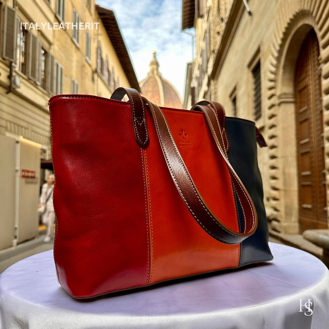 Italian Handmade Leather Bags for Woman L L Elegant Leather - Etsy