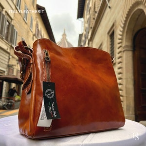 Italian Handmade Leather Bags for Women, Elegant Leather Tote From ...