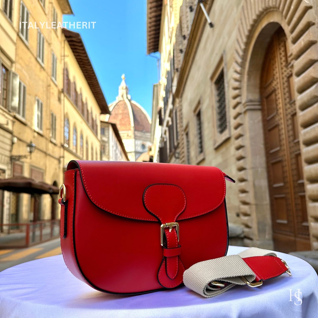 Italian Handmade Leather Bags for Women | Elegant Leather Tote & Red ...