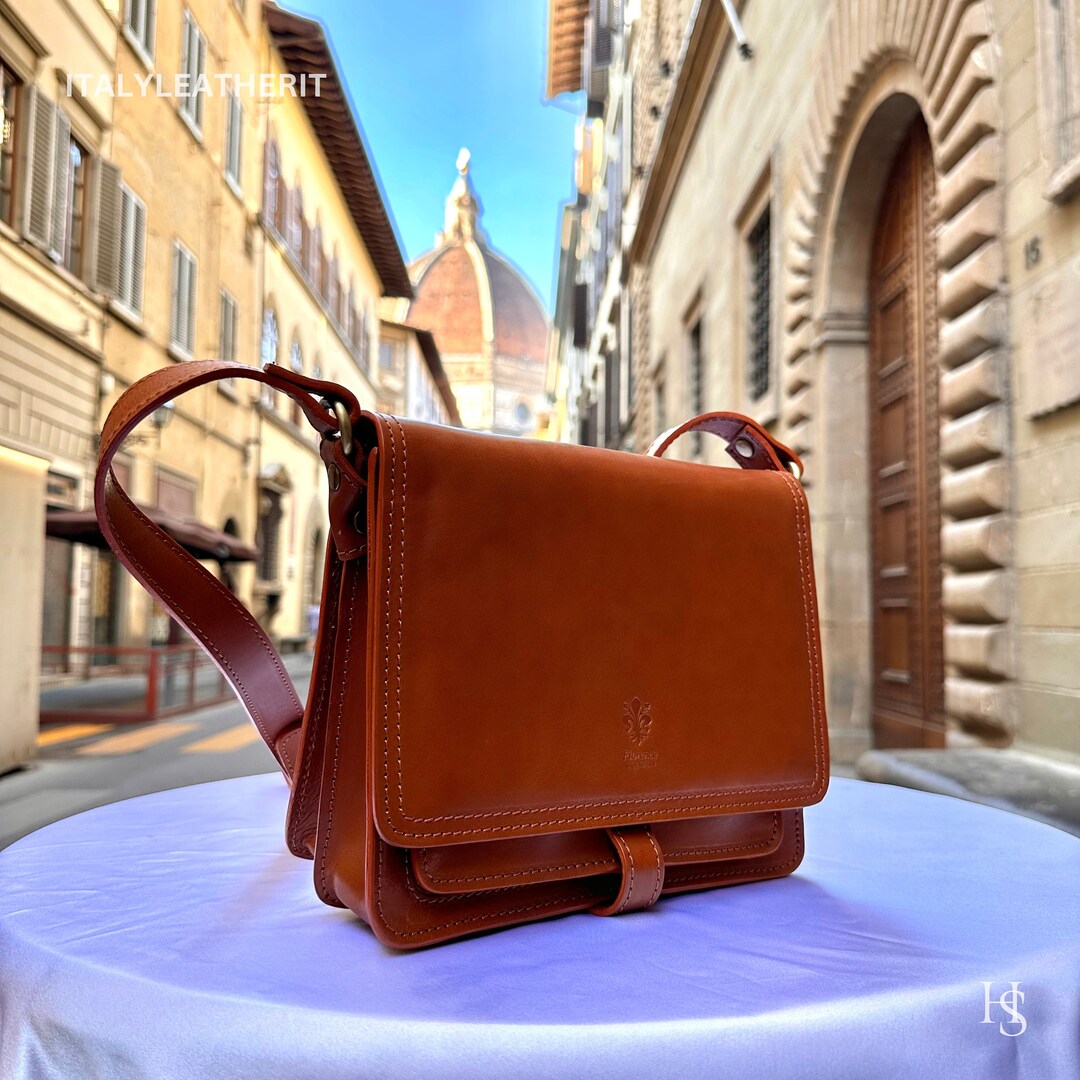 Italian Handmade Leather Bags for Women | Elegant Brown Crossbody Bag ...