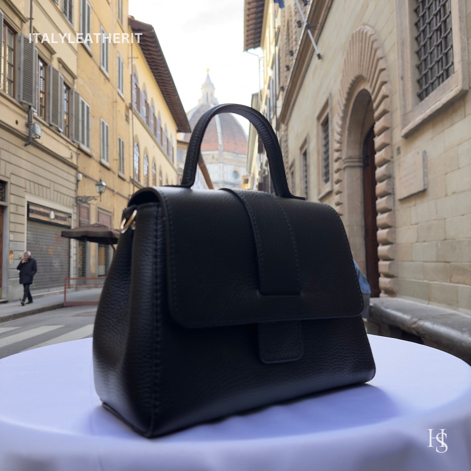 Italian Handmade Leather Bags for Woman L L Elegant Leather Tote From ...