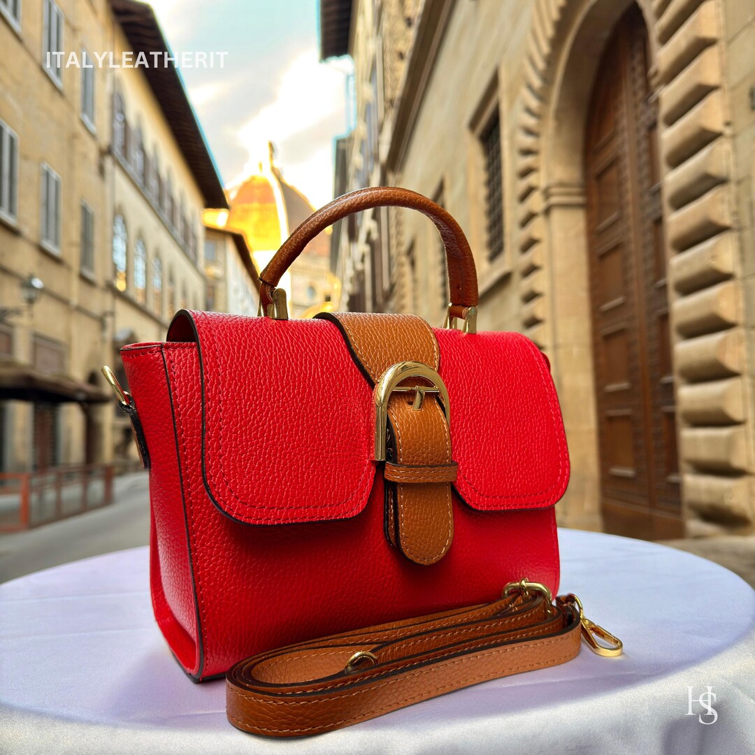 Italian Handmade Leather Bags for Women | Elegant Florence Tote | Real ...